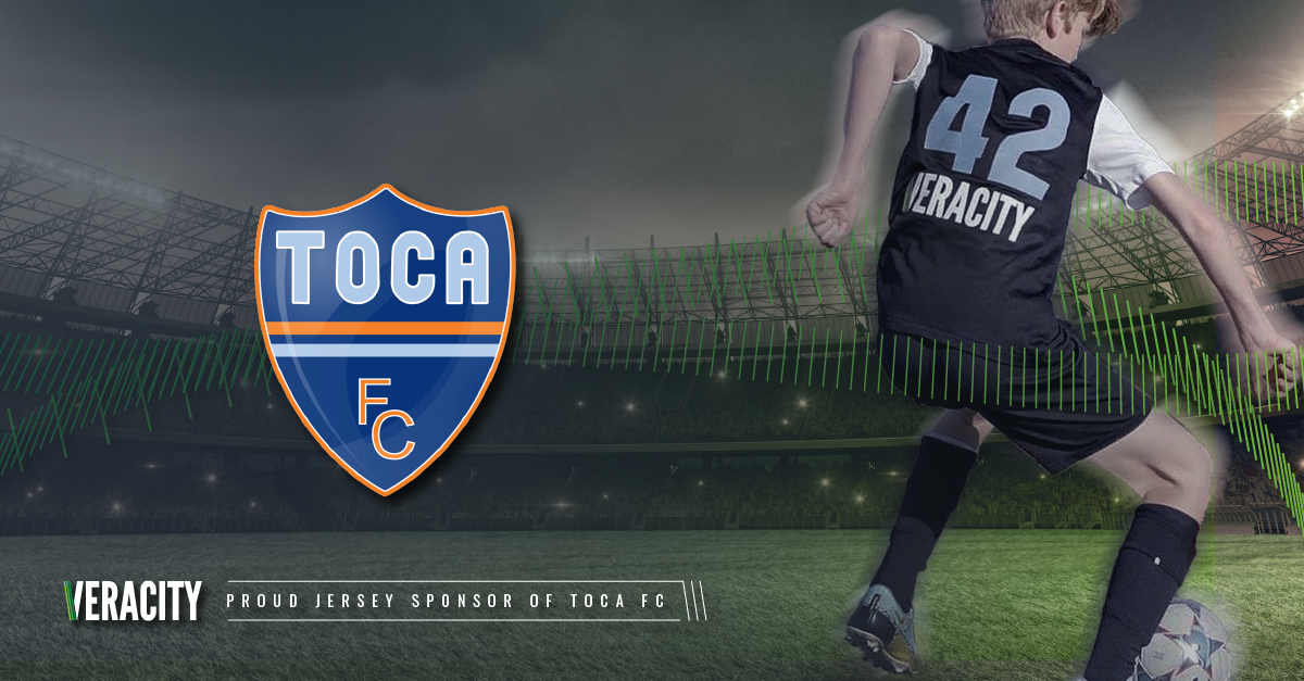 Veracity and Toca FC Announce Jersey Sponsorship